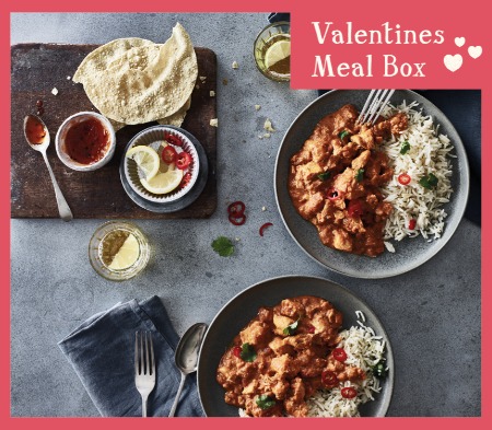 Indian Valentines Food Box For Two | Our Menu COOK