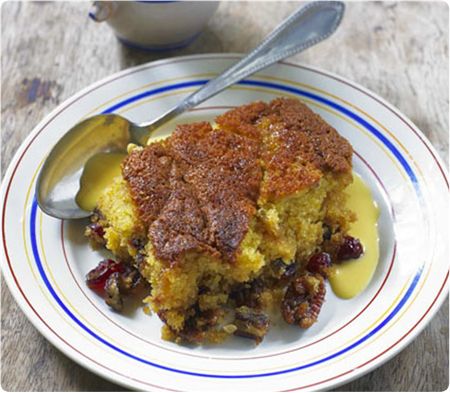 Cranberry & Orange Sponge Pudding COOK