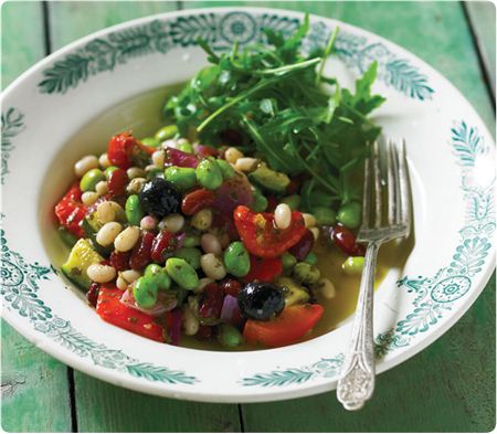 Mediterranean Three Bean Salad COOK
